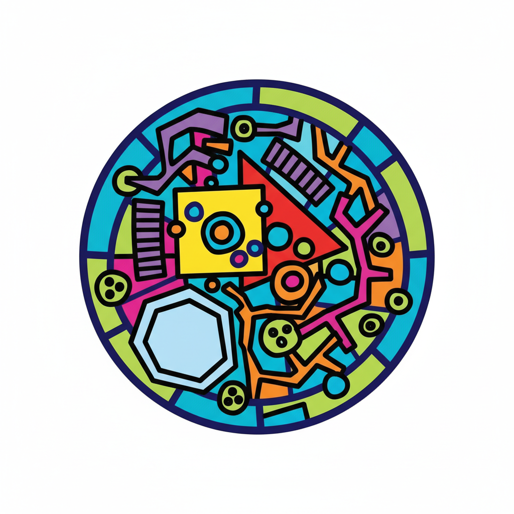 how to draw a cell. Activities for Kids.