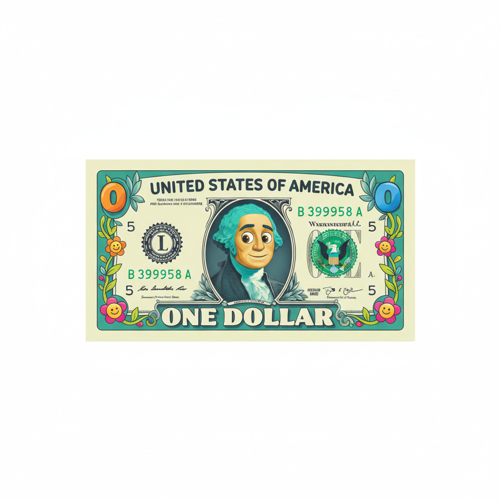 how to draw a dollar bill. Activities for Kids.