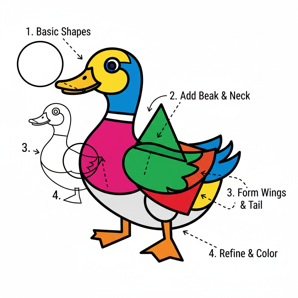 How Do You Draw Ducks Thats So Haard Aaaaah