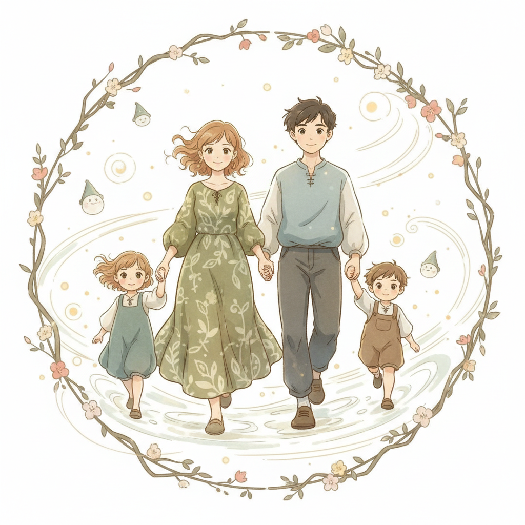 how to draw a family. Activities for Kids.