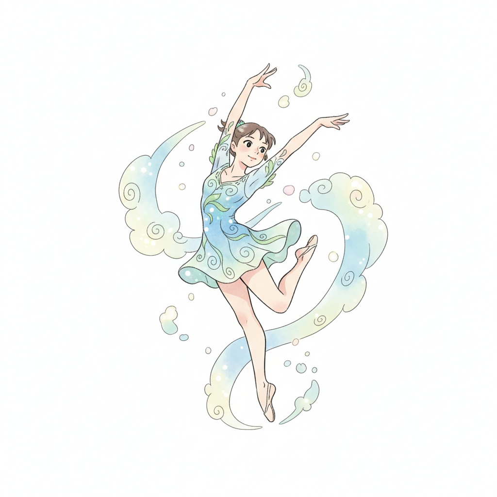 How to draw a gymnast. Activities for Kids.