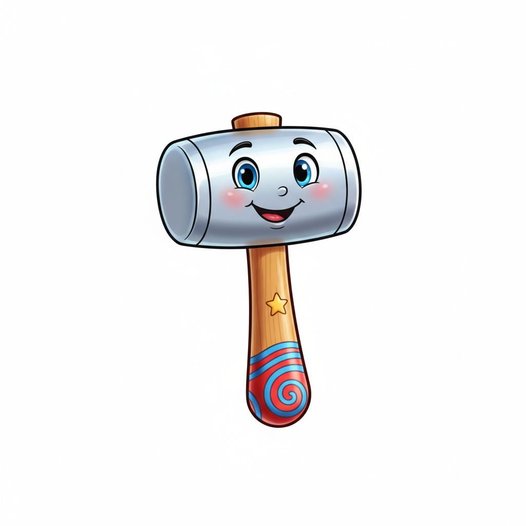 Drawing A Cartoon Hammer Drawing Ideas Drawings Basic