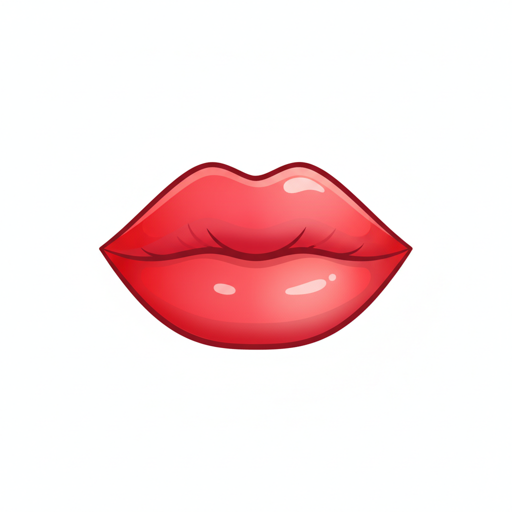 how to draw a lip. Activities for Kids.