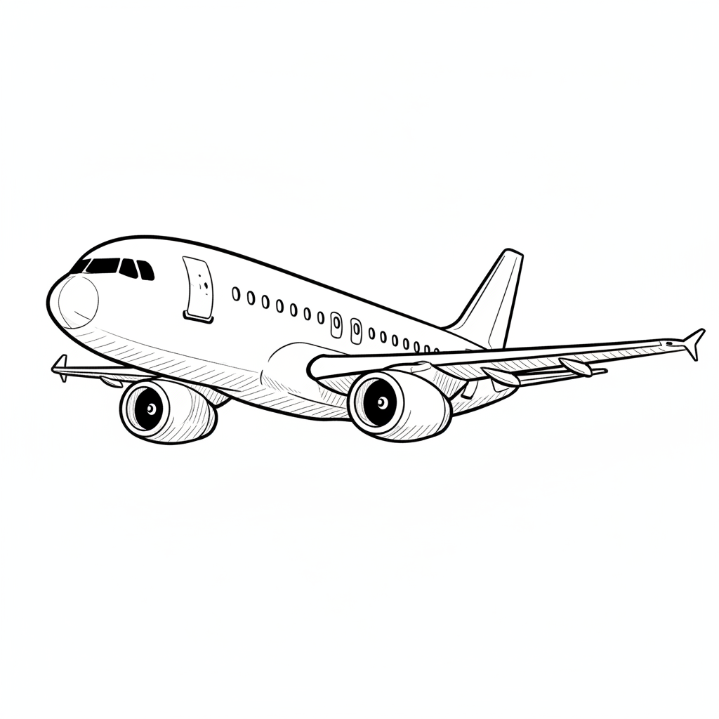 how to draw a plane - Fun at-home activities for Kids.