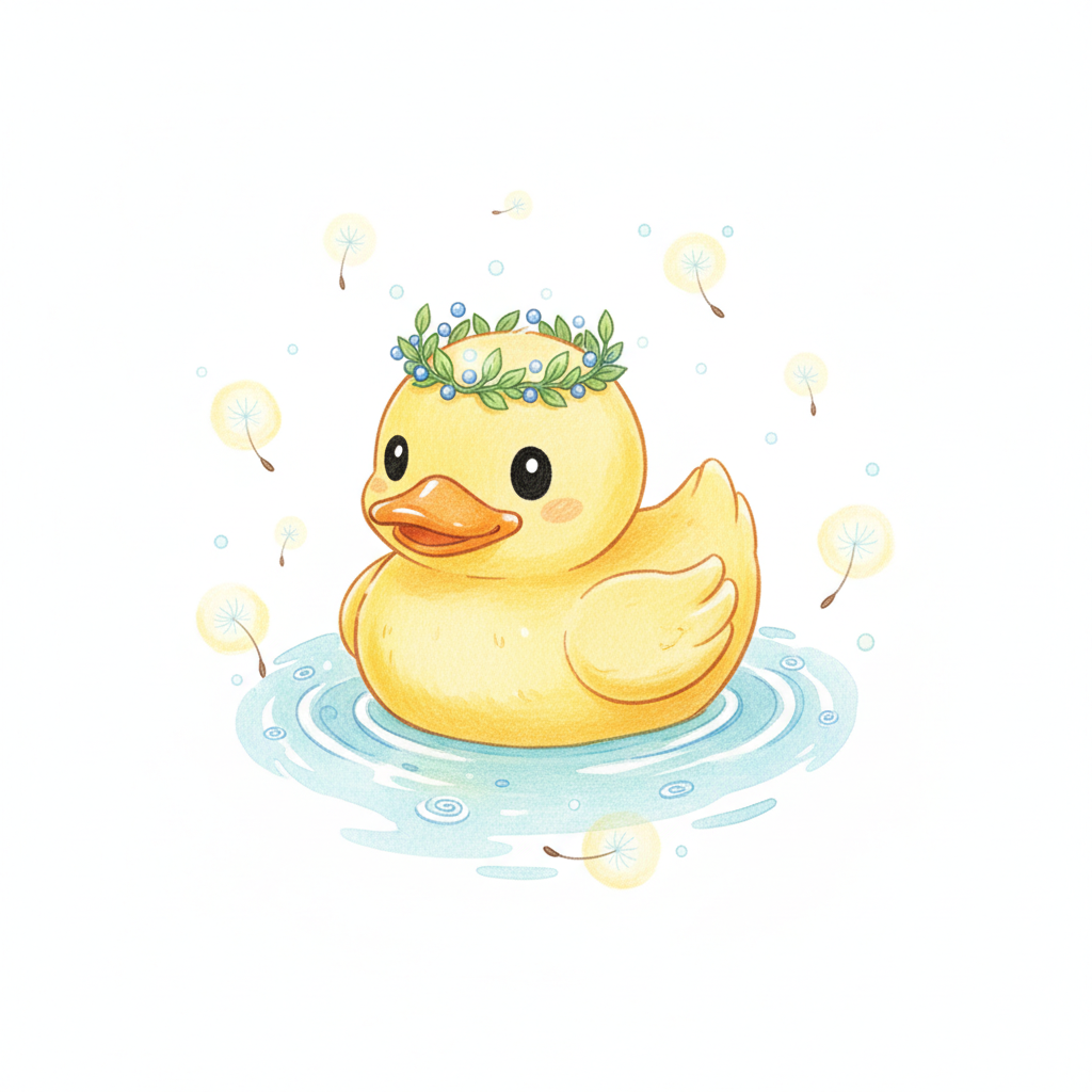 How To Draw A Cute Cartoon Rubber Ducky Easy Step By Step Drawing For