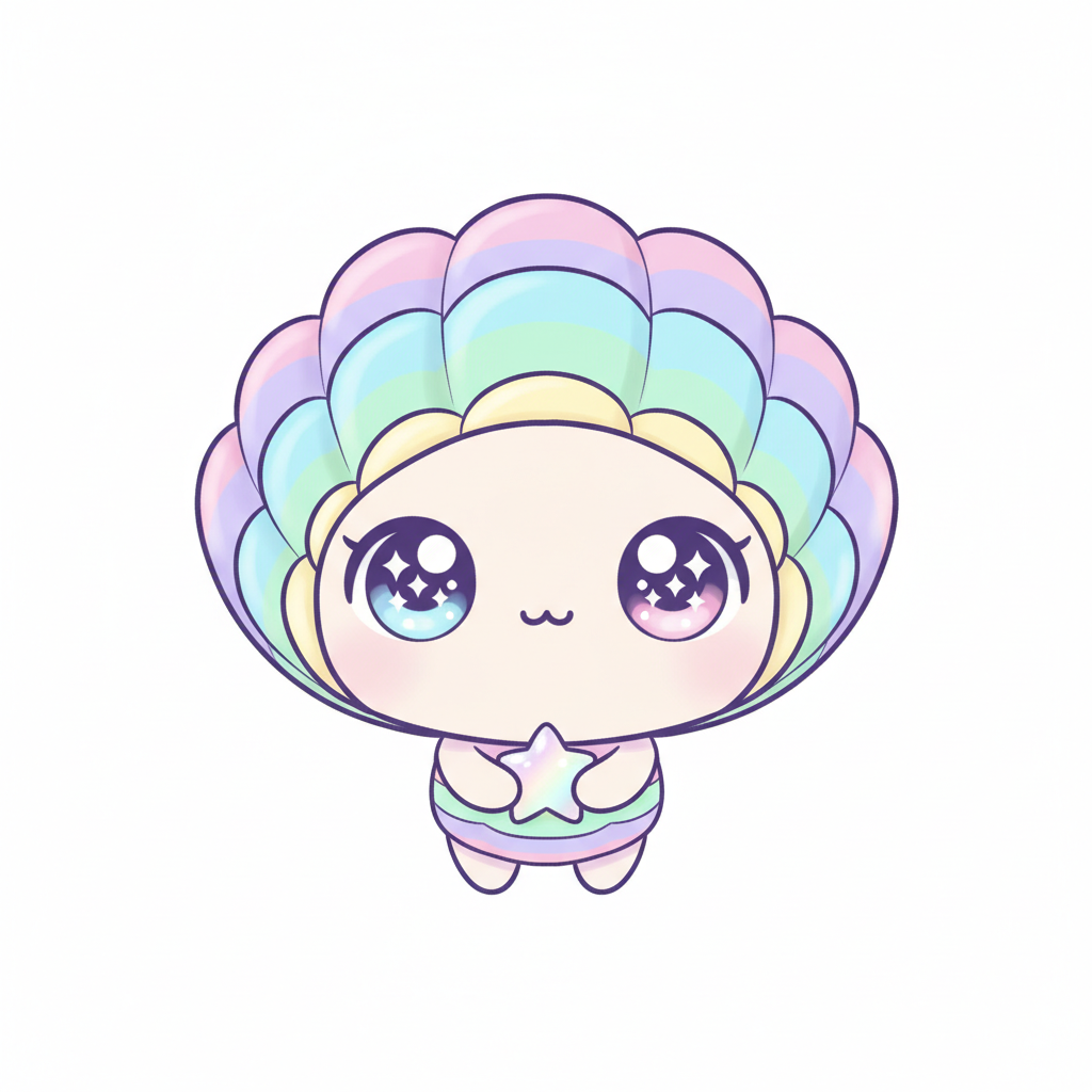 how to draw a seashell. Activities for Kids.