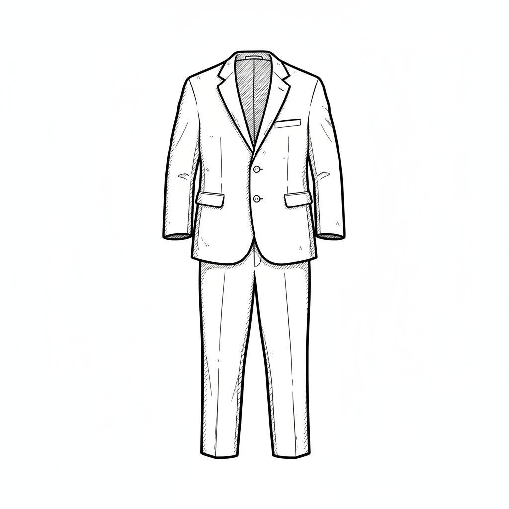 How To Draw A Tuxedo Easy Step By Step
