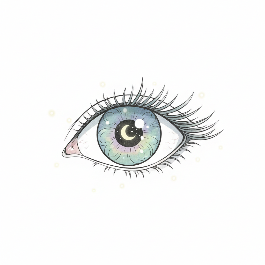 Eye Design Drawing For Kids