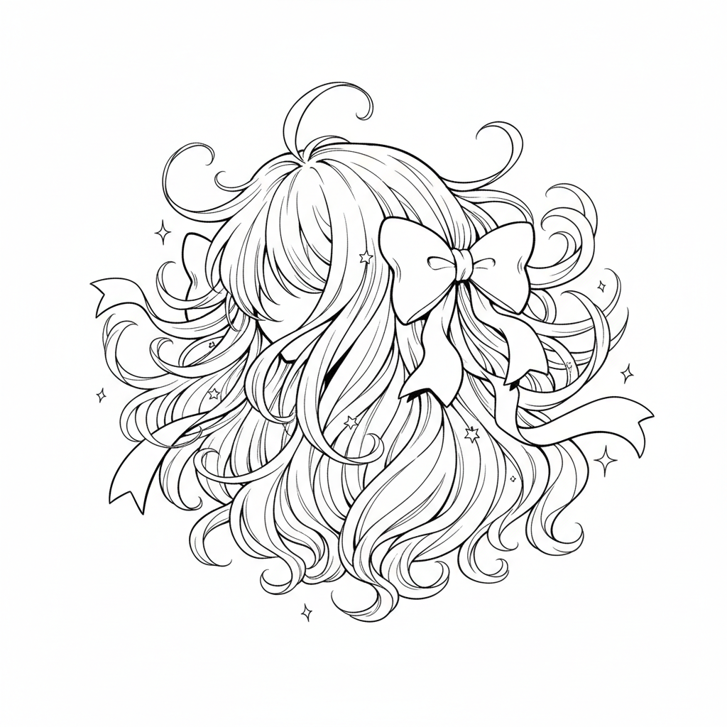 how to draw anime hair - Fun at-home activities for Kids.