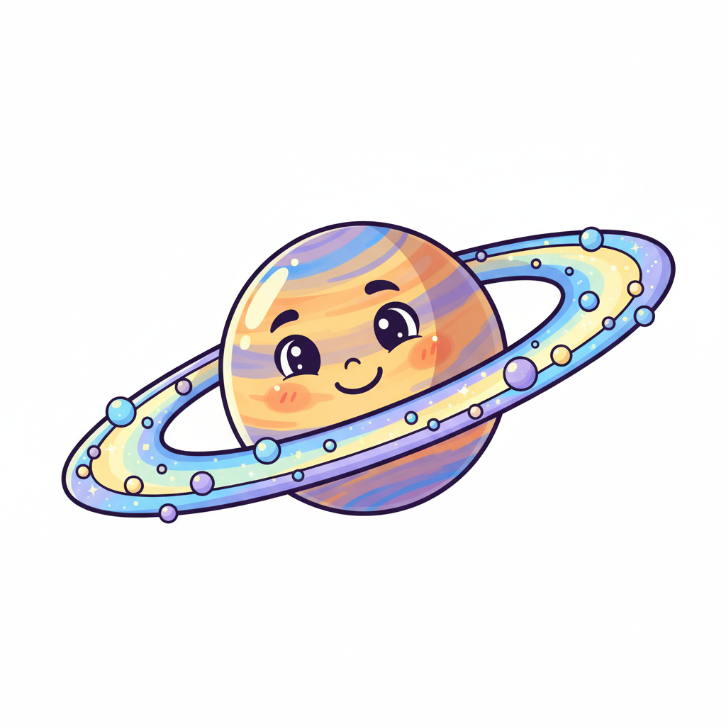 how to draw saturn - Fun at-home activities for Kids.