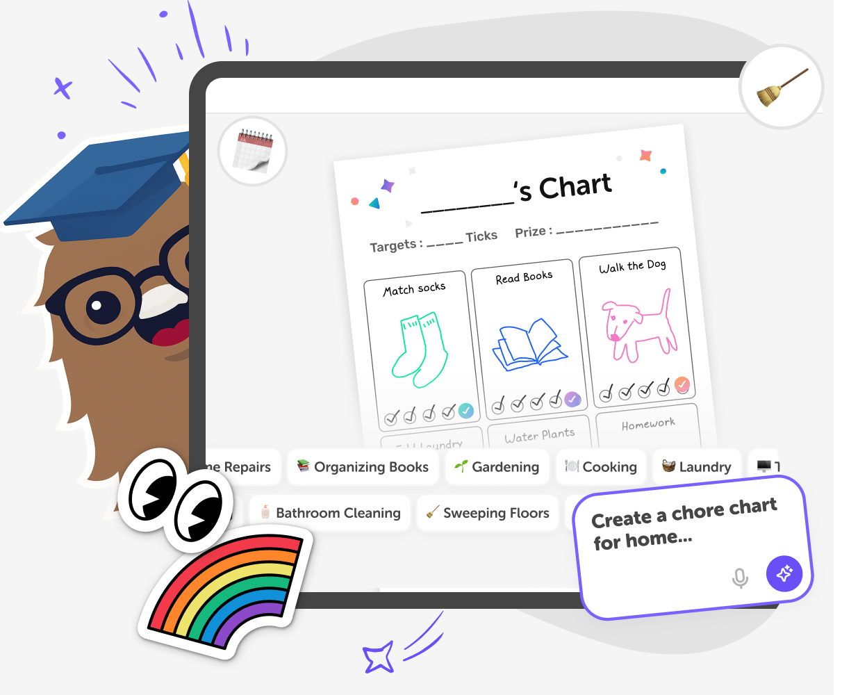 Free Chore Chart Tempaltes for Kids | DIY.org