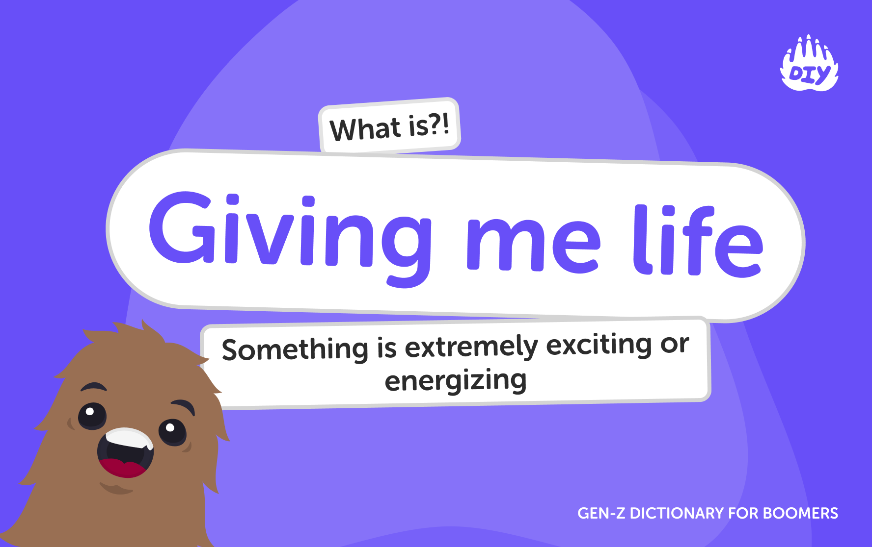 What does Definition of Giving me life mean? Meaning & Definition | Gen ...