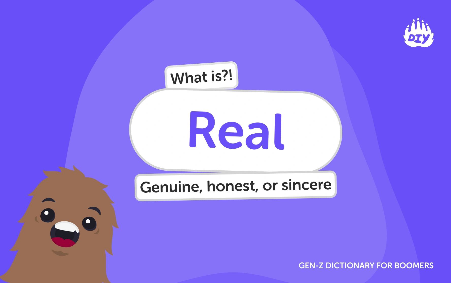 What does Definition of Real mean? Meaning & Definition | Gen Z Slang ...