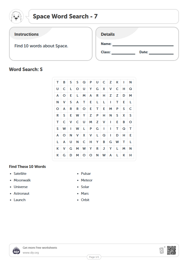 Free Hundredth Day Word Search Worksheets